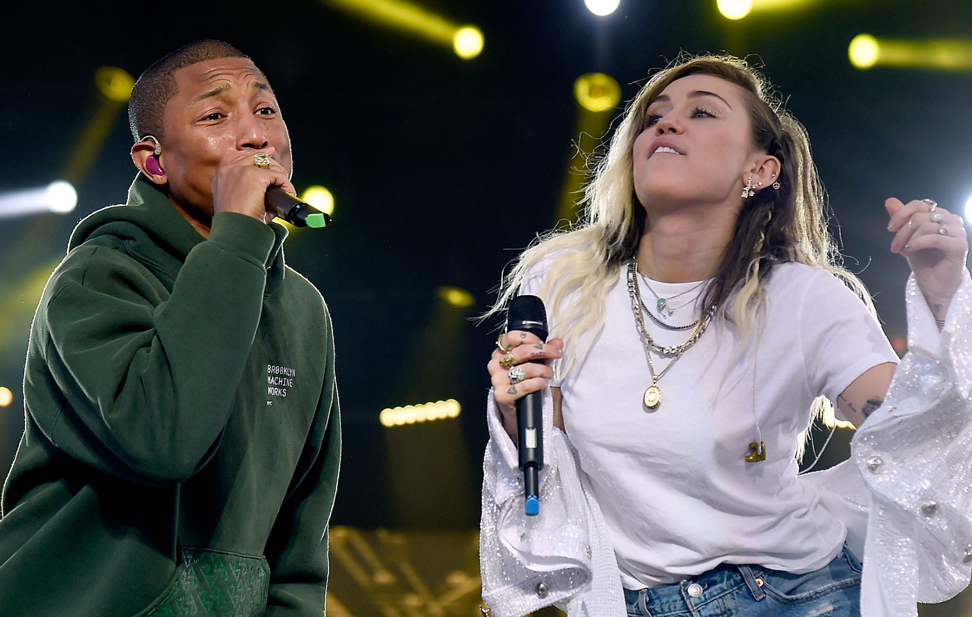 Nueva colaboración entre Pharrell y Miley Cyrus – KISS FM